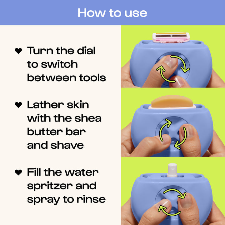 All-In-One Portable Razor | Alleyoop