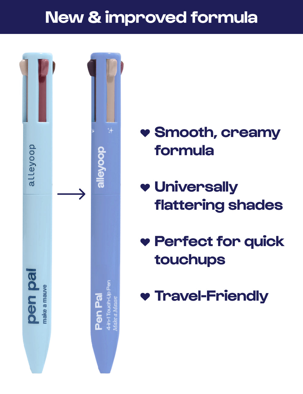 Pen Pal 4-in-1 Makeup Touch-Up Pen | Alleyoop