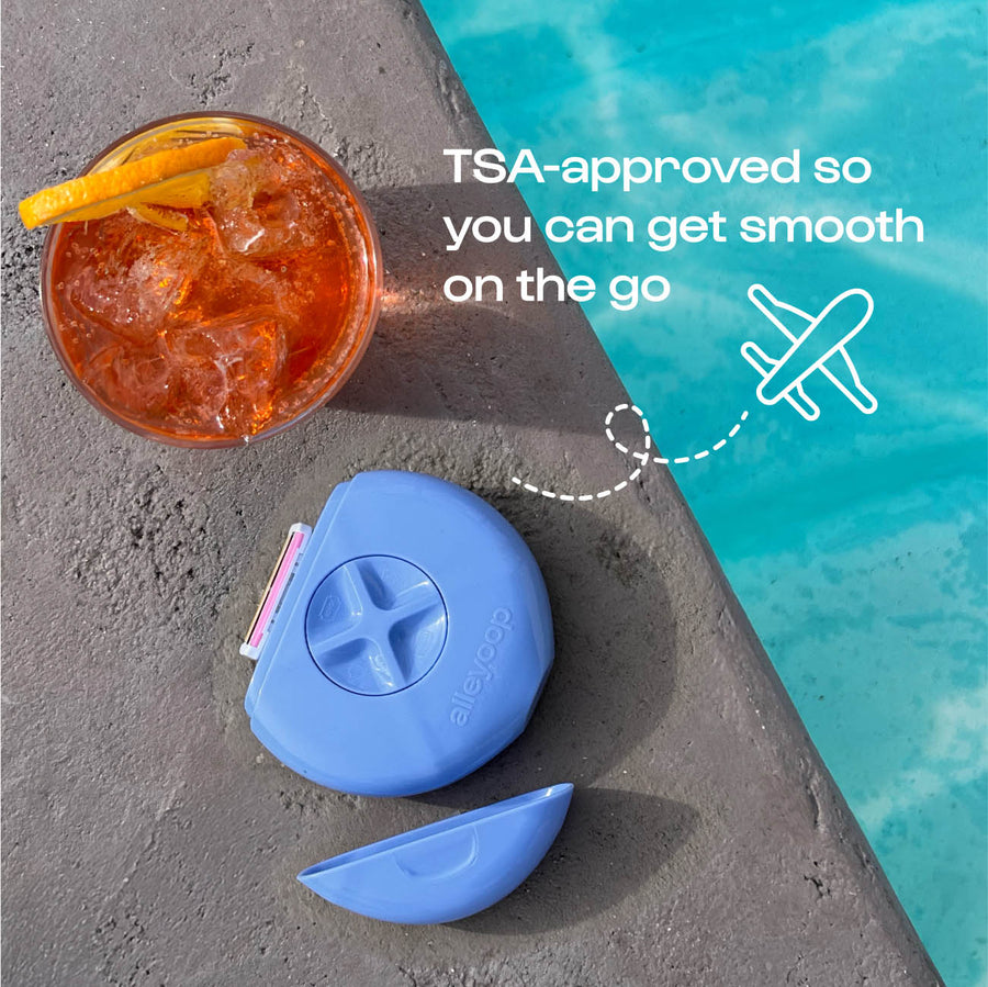 All-In-One Portable Razor + Moisturizing Bar + Spray Bottle | Alleyoop